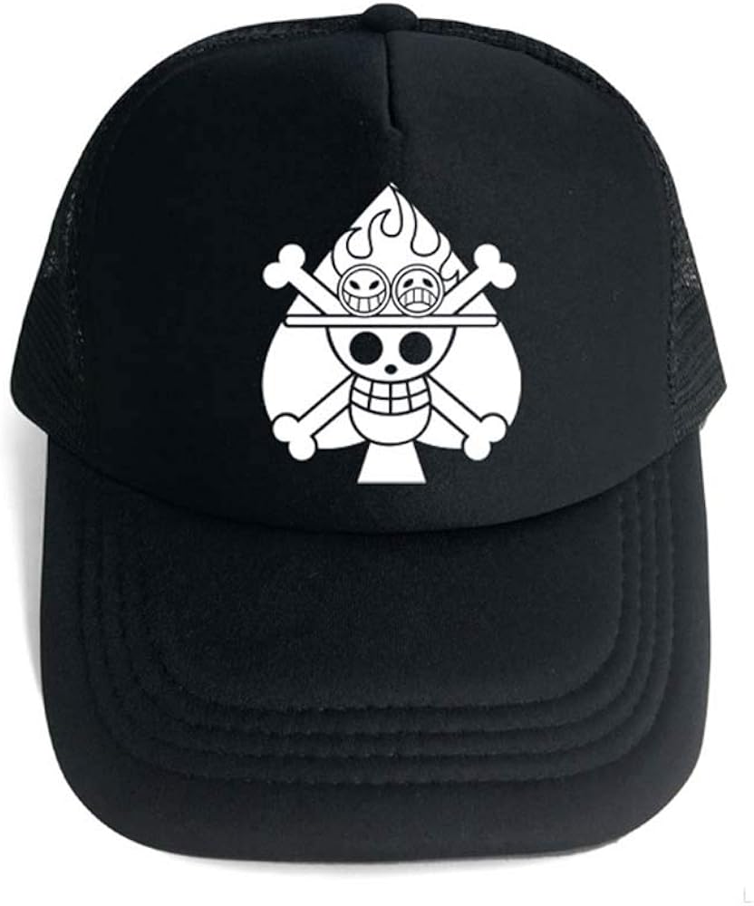 EU_LevinArt One Piece Baseball Cap Japanese Anime Monkey D. Luffy ...