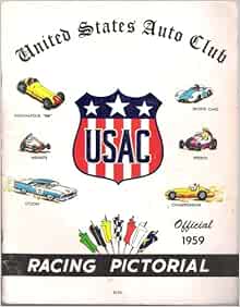 United States Auto Club USAC Racing Pictorial: USAC: Amazon.com: Books