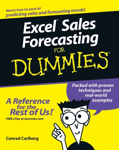 Excel Sales Forecasting For Dummies: Carlberg, Conrad: 9780764575938 ...