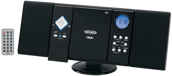 Jensen Wall Mountable Vertical Loading CD Player with: Amazon.in ...