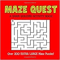 Maze Quest: A Brain Building Activity Book: Simple Maze Puzzles for ...