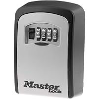 Master Lock Portable Key Lock Box with Push Button Resettable ...