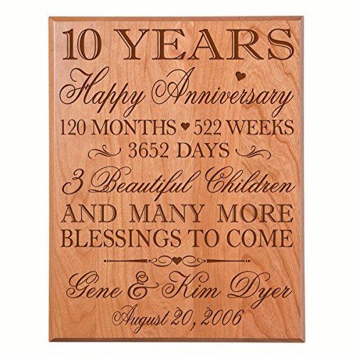 Buy Personalized 10 Year Wedding Anniversary Gifts For Couple 10th buy-personalized-10-year-wedding-anniversary-gifts-for-couple-10th