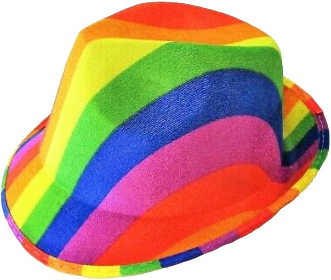 We Show Pride Gay Pride Rainbow Festival Adults Party Cowboy Trilby Hat ...