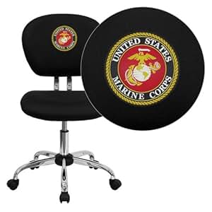 Amazon.com: Flash Furniture United States Marine Corps Embroidered ...