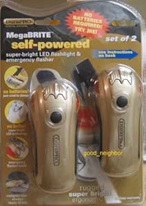 Durapro Megabrite Self-powered Super-bright Led Flashlight & Emergency ...