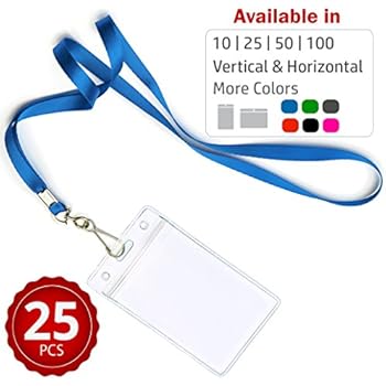 Amazon.com : 10- Reusable / Rewritable Custom Visitors Badges (10 ...