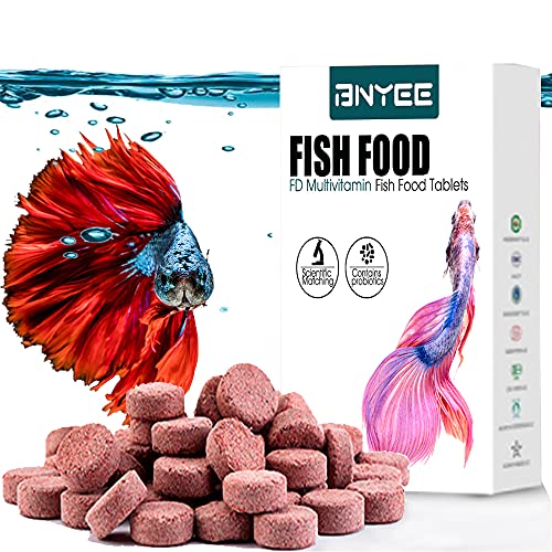 Tablet Fish Food - Attaches to Side of Tank Fish Food for Bettas ...