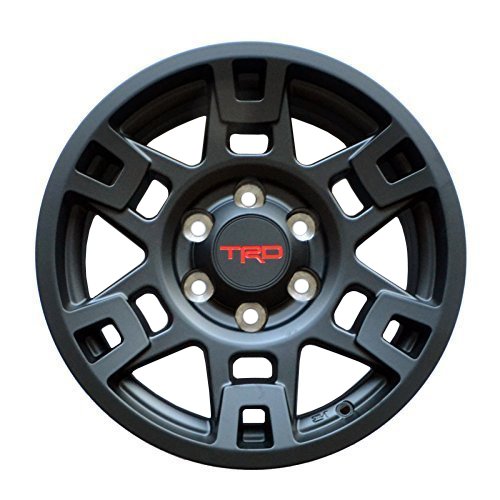 Mua Genuine US Toyota TRD 17-inch Wheels, Matte Black, Set of 5, 150 ...