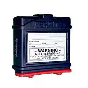 EZ Permit Box - - Amazon.com