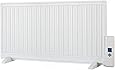 Ultraslim 800W Wall Mountable Oil Filled Radiator with Thermostat and ...