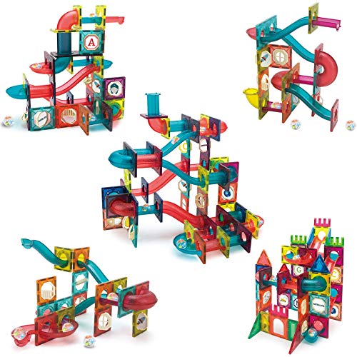 Giromag marble run building tiles stem home learning blocks