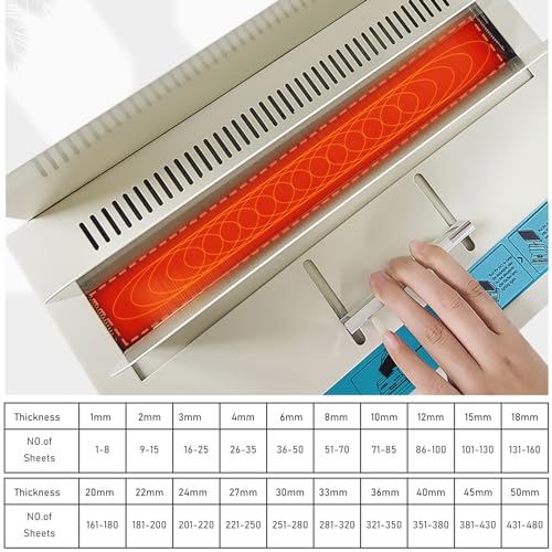 Thermal Binder A4 A3 500-Sheet Thermal Binding Machine Kit - A3/A4/A5 ...