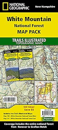 White Mountain National Forest [Map Pack Bundle] (National Geographic ...