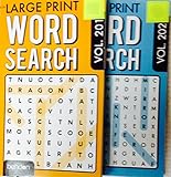 Bendon LARGE PRINT Word Search 228 Challenging Puzzles: Dell ...