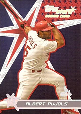 Amazon.com: 2001 Topps Stars Baseball #198 Albert Pujols Rookie Card ...