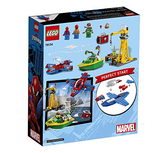 LEGO Marvel Spider Man Spider-Man: Doc Ock Diamond Heist 76134 Building ...