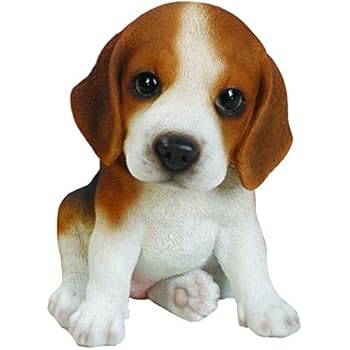 Amazon.com: Sandicast Original Size Beagle Sculpture, Lying: Home & Kitchen