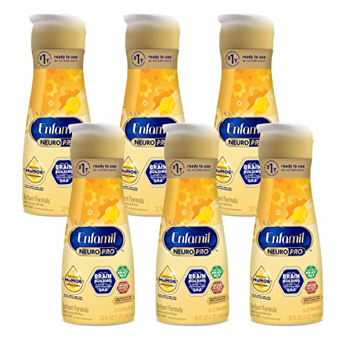 Enfamil NeuroPro Ready-to-Use Baby Formula, Ready to Feed, Brain and ...