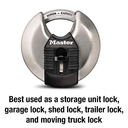 Master Lock Magnum Disc Lock Covered Steel Uses M1 Key Blank Uses M1 ...