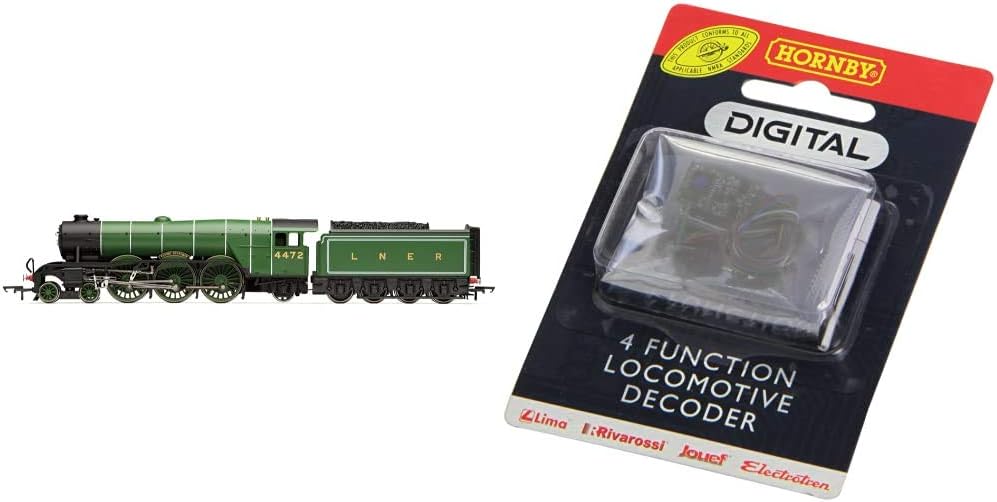 Hornby Railroad 00 Gauge LNER Class A1 Flying Scotsman with TTS Sound ...