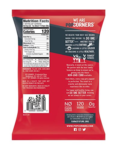 PopCorners Kettle Corn Snack Pack Gluten Free Vegan Snack 40 Pack 1 Oz Snack Bags Buy popcorners-kettle-corn-snack-pack-gluten-free-vegan-snack-40-pack-1-oz-snack-bags-buy