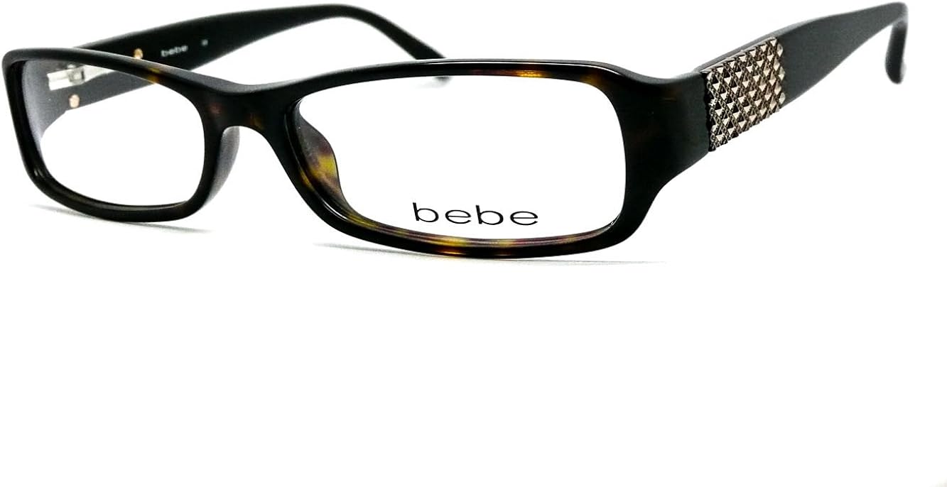 Amazon.com: BEBE Eyeglasses BB5006 003 Tortoise 53MM: Clothing