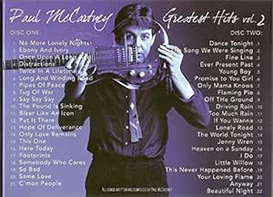 - Paul Mccartney: Greatest Hits vol.2 by Paul Mccartney (0100-01-01 ...