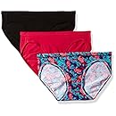 Hanes 3-Pack Comfort Soft Stretch Bikini, Assorted, 8 at Amazon Women’s ...