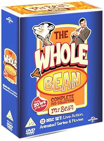 Mr Bean Complete DVD Collection 12 Discs Box set - Animated Vol 1, 2, 3 ...