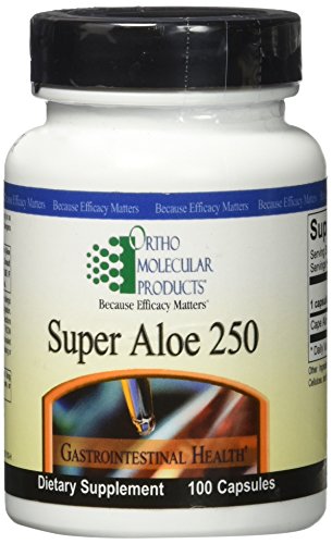 Ortho Molecular - Super Aloe 250 - 100 Capsules in Pakistan - StarShop.pk