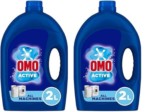 OMO Liquid Laundry Detergent, Active, up to 100% stain removal in just ...