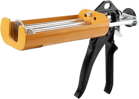Manual Epoxy Applicator Gun 200 mL/6.75 fl oz (2:1 Mix Ratio) Dual Component Adhesive Cartridge ...