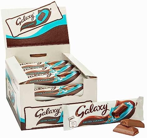 Galaxy Salted Caramel Chocolate Bar 40gx24 pcs price in Saudi Arabia ...