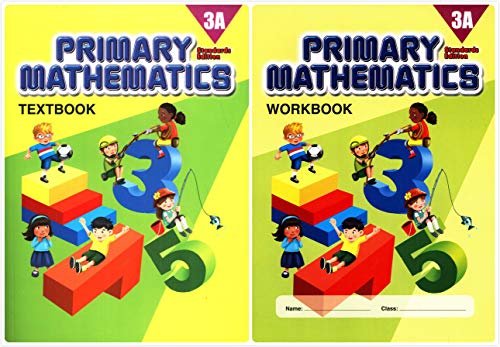 Singapore Primary Mathematics 3A SET--Textbook 3A and Workbook 3A ...