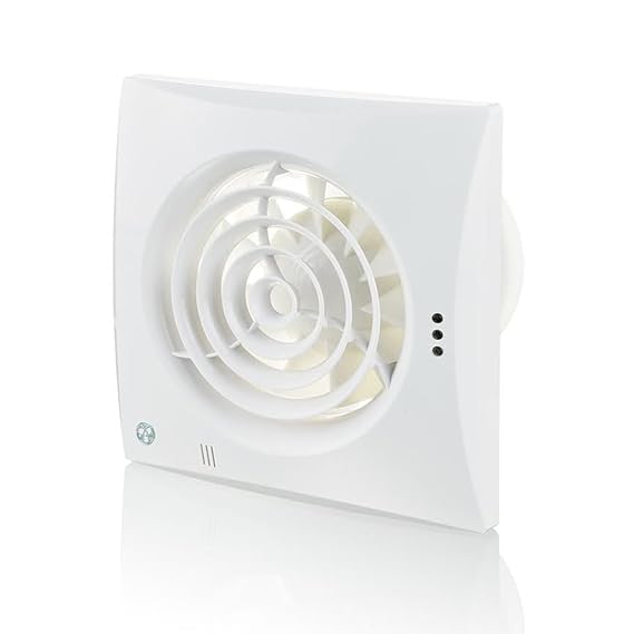 Blauberg UK 150 Quiet TH Blauberg Extractor Fan Humidity-150mm, 17 W ...