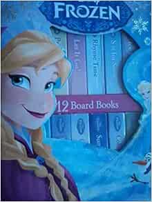 Disney Frozen, 12 Board Books, Book Block Box Set: 9781503700598 ...
