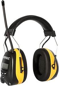 Wireless Noise Cancelling AM FM Radio Headphones with Bluetooth ...