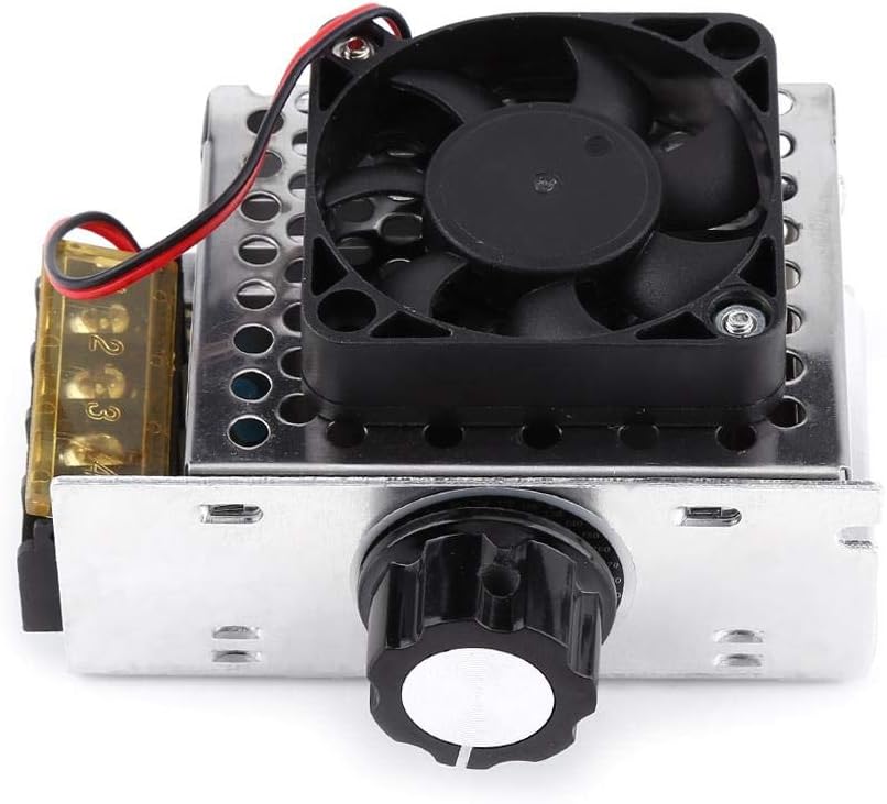 4000W High Power SCR Electronic Voltage Regulator Dimmer Temperature ...