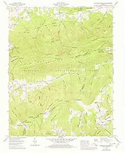 Amazon.com : YellowMaps Whitetop Mountain VA topo map, 1:24000 Scale, 7 ...