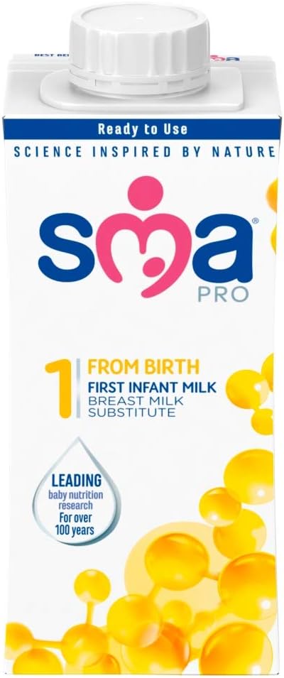 SMA PRO First Infant Milk, From Birth, 200ml: Amazon.co.uk: Grocery