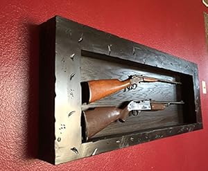 Single Rifle Wall Display Case Pin On For Dad