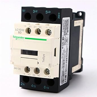 DC Contactor 3P LC1D32 LC1D32BD LC1-D32BD 32A 24V DC coil: Amazon.com ...