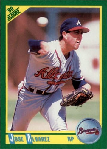 Amazon.com: 1990 Score Baseball Card #148 Jose Alvarez: Collectibles ...