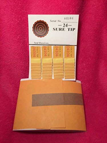 Amazon.com: Opmnla 1 Dozen 24 Sure Tip Board Fund Raising Raffle Bingo ...