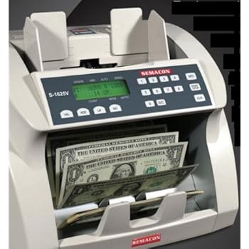 Amazon.com : GLORY GFB-830 CURRENCY COUNTER W/ ULTRAVIOLET & MAGNETIC ...