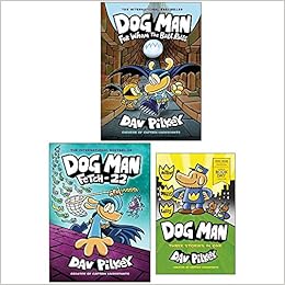 Dog Man Book 7,8 & World Book Day : 3 Books Collection Set Dog Man: For ...