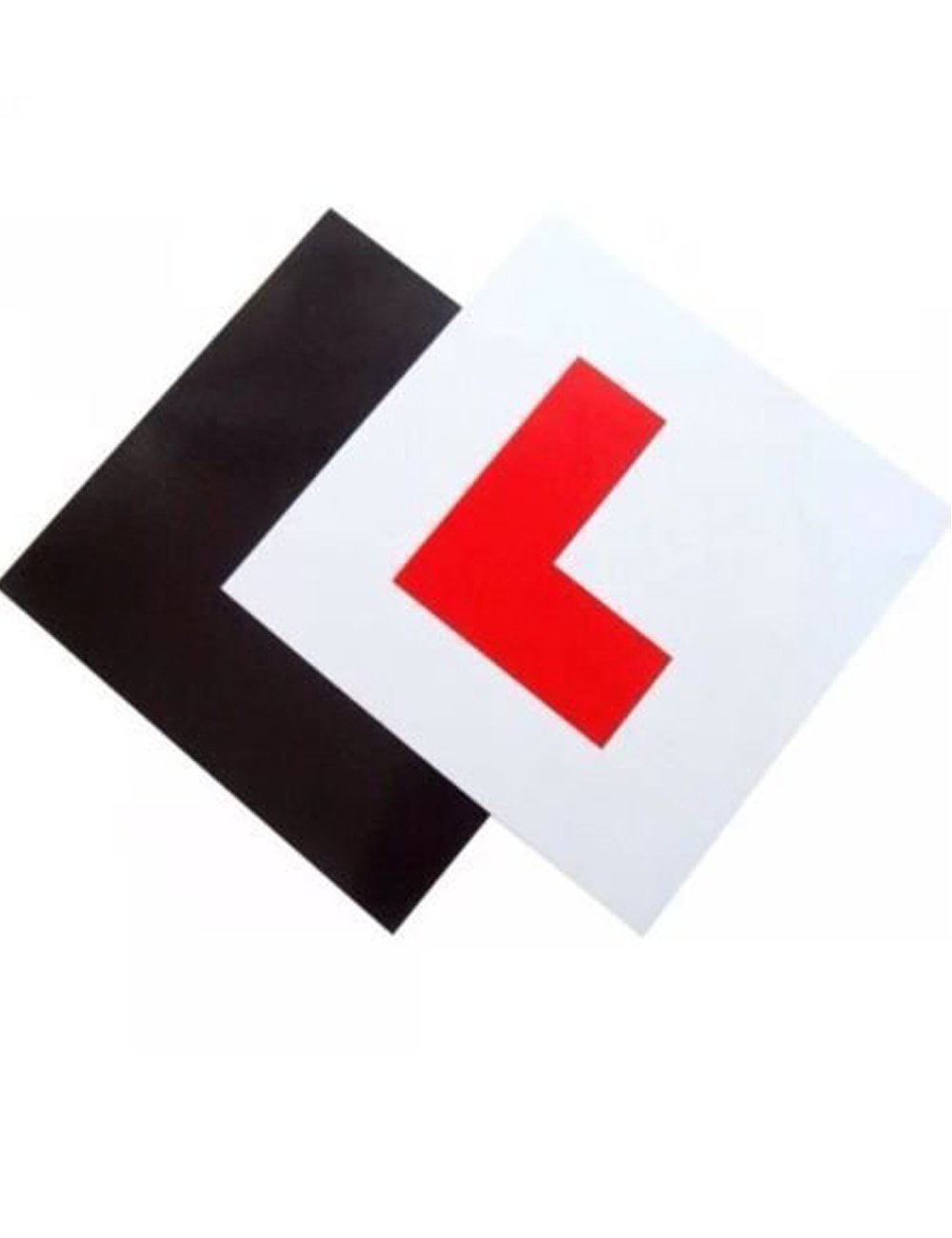 SystemsEleven PACK OF 2 Fully MAGNETIC SECURE LEARNER DRIVER L PLATES ...