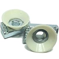 Amazon.com: (Choose the quantity) 1/4"-20 Cone / Twirl Nuts for ...