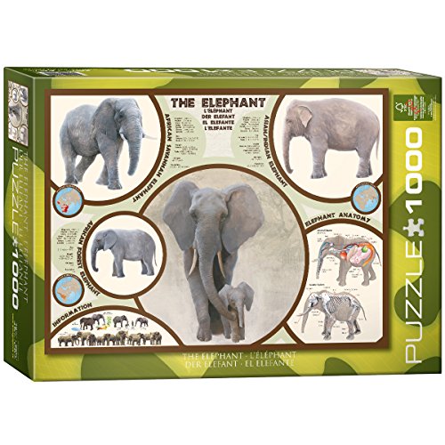 The Elephant Jigsaw Puzzle, 1000 pieces